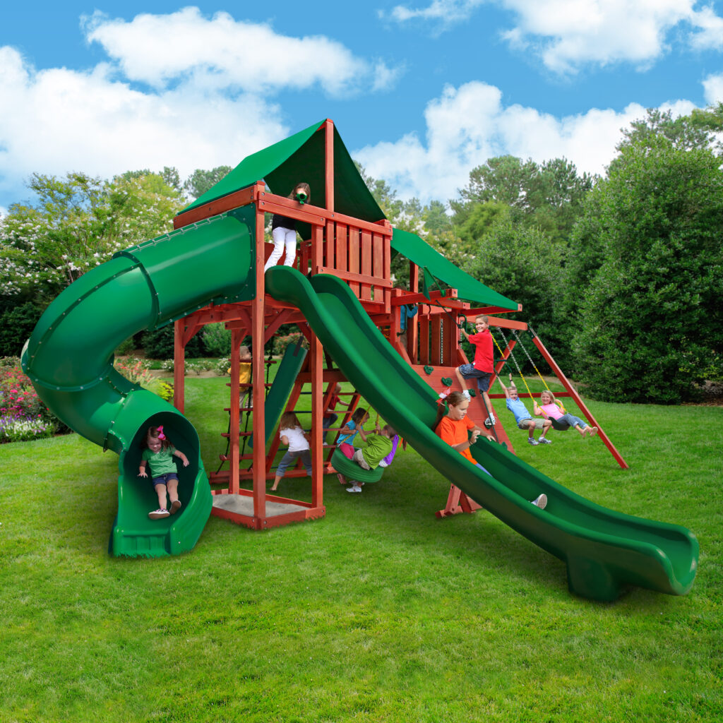 High Point ll Swing Set - Dallas Playset Company